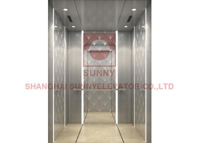 China EleganT Rose Gold 320kg Roomless Residential Home Elevator With Center Opening Door for sale