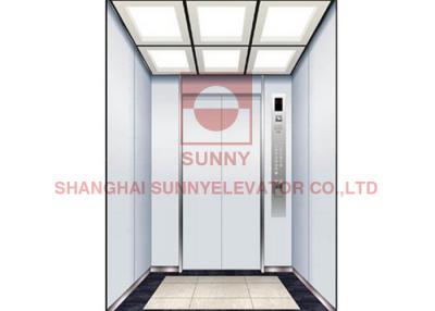 China Light Curtain 1200×1000MM MRL Stainless Steel Passenger Elevator for sale