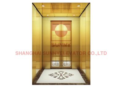 China Computerized 5-21 Passengers MRL1600kg AC VVVF Inverter Elevator for sale