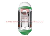 China Permanent Magnet Synchronous AC Drive 1650Kg 2.0m/S Panoramic Elevator for sale