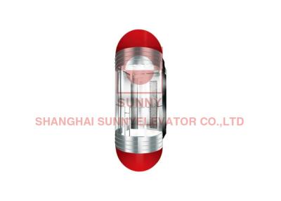 China 630KG VVVF Residential Hydraulic Panoramic Passenger Lift Elevator for sale