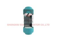 China Semicircular Sightseeing Elevator And Lift With Elevator Wire Rope for sale