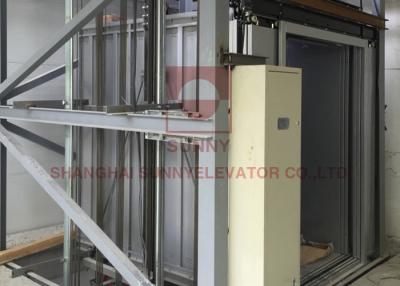 China 0.25M/S 10000kg Industrial Hydraulic Freight Goods Lift Elevator for sale