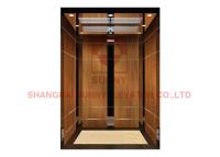 China 8 Passengers VVVF 1600kg Mirror Etching Motor Roomless Lift Elevator for sale