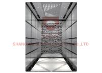 China Observation 1.75m/S 800kg Machine Room Less Elevator With Stainless Steel Glass for sale