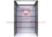 China Load 450kg PVC Floor VVVF Hydraulic MRL Gearless Elevator Lift for sale