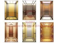 China ISO9001 Transparent Glass Observation VVVF Machine Room Less Elevator for sale