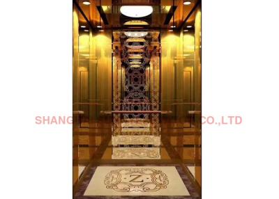 China Steel Ceiling 320kg Home Passenger Motor Roomless Mrl Lift Elevator for sale