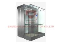 China CE  Square 2000kg 1.75m/S Square Panoramic Elevator Lift For Supermarket for sale