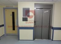 China 2000kg AC VVVF Medical Hospital Elevator Low Noise  2P Telescopic Opening Doors for sale