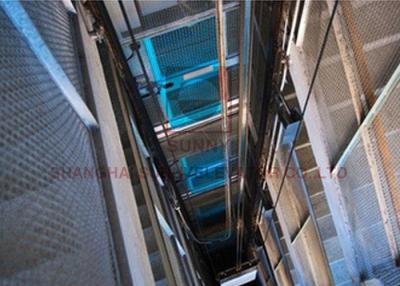 China 800kg VVVF Observation Glass Panoramic Elevator Center Opening Door for sale