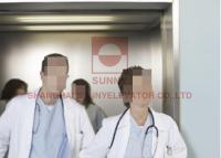 China 1600kg MRL Gearless Passenger Hospital Elevator Anti Fingerprint for sale