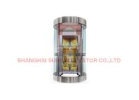 China 400kg Single Door Panoramic MRL Interior Home Elevator Elegant for sale