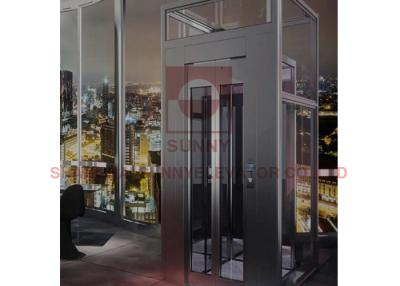 China Semicircular Observation Three Sides Panoramic Elevator For hotels for sale