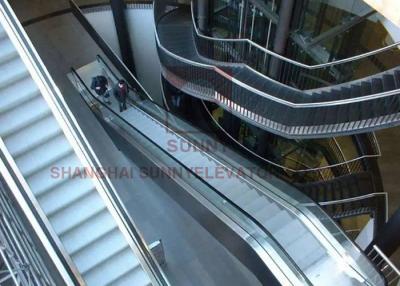 China Three Cascade VVVF Commercial Escalator with Stainless Steel 304 Structure and 0.5m/s Speed for sale