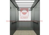 China VVVF Control 1000Kg Stainless Steel Mirror Hospital Elevator With LED Light for sale