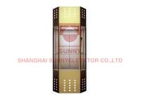 China Sightseeing Panoramic Observation Lift With Steel Structure and VVVF Control for sale