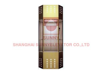 China Sightseeing Panoramic Observation Lift With Steel Structure and VVVF Control for sale