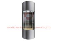 China Vvvf Control PVC Flooring Panoramic Elevator With Machine Room for sale