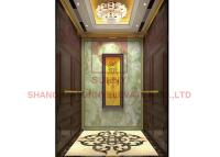 China 1600kg Mirror Etching Passenger Elevator Lift 304 Stainless Steel for sale