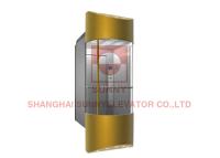 China 0.4m/S Vvvf Stable Safe Observation Panoramic Glass Elevator For 13 Persons for sale