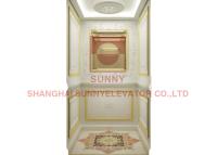 China 400kg Load VVVF Inverter Manual Door Residential Home Elevators For Home for sale