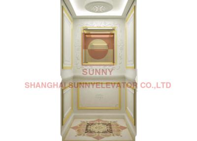 China 400kg Load VVVF Inverter Manual Door Residential Home Elevators For Home for sale