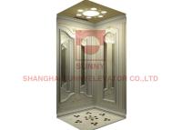 China Luxury Villa Residential Elevator Lift With Hairline Stainless Steel for sale