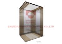 China Three Dimensional Hexagon Design Luxury Elevator Cabin Vvvf Drive for sale