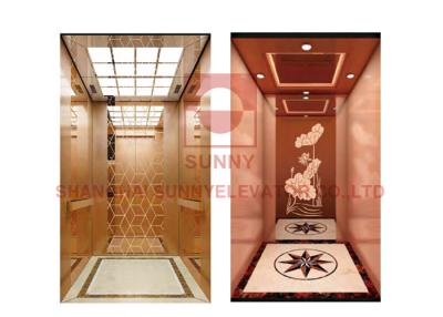 China Home Observation Panoramic Passenger Elevator With Vvvf Control for sale
