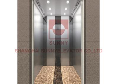 China Position Control 8 Passenger Lift For Office Building Gearless Traction Elevator for sale