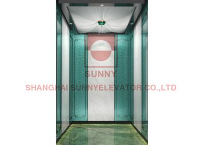 China VVVF Drive 400kg 0.4m/S 4 Person Household Lifts Anti Nuisance for sale