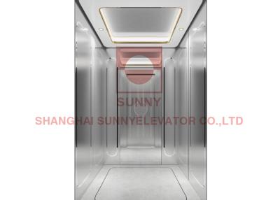 China 320kg Hairline Steel  Villa Residential Home Elevators 0.4m/S for sale