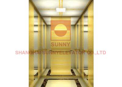 China 1600kg Permanent Magnet Synchronous Mrl Hydraulic Elevator Gearless Traction for sale