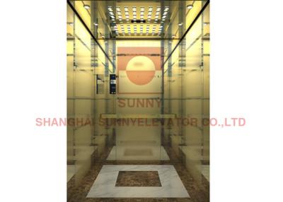 China 8 Person Office Passenger Elevator Lift 1600kg Load With Stainless Steel for sale
