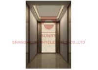 China 1000kg Commercial Building MRL Roomless Passenger Elevator With Elevator Wire Rope for sale