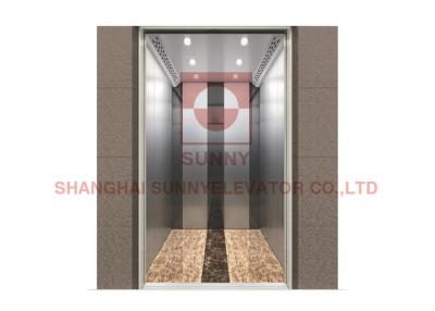 China SUS304  MR MRL 8 Passenger Home Lift Elevators Center Opening Door for sale