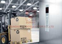 China 5000KG Capacity Painted Steel Freight Elevator With VVVF Elevator Control System for sale
