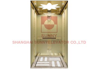 China 400kg Home Passenger Lift Commercial 5 Passenger Lift Size Center Opening Door for sale