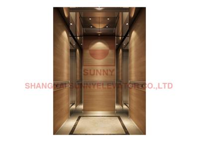 China Gearless Machine Room Less Elevator With Permanent Magnet Synchronous for sale