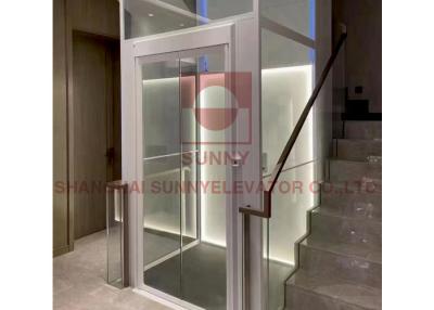 China 300kg Hydraulic Mini Residential Elevator Center Opening Door For Home for sale