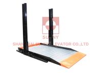 China Powder Coating Two Post Auto Parking Lift Hydraulic System Drive 380V for sale