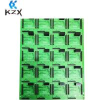 China Connectors SMT EMS PCB Assembly With Yellow Solder Mask Black Silk Screen for sale
