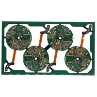 China Black Oil Hard Soft Bonding Four Layer PCB Board Fabrication for sale