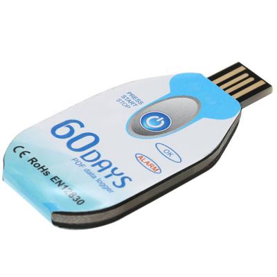 China IP67 Disposable Temperature Data Logger Cold Chain Transporation for sale