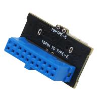 China Vertical USB 3.1 Key-A Type-E To USB 3.0 20Pin Extension Adapter for sale