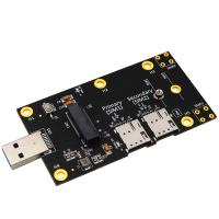 China NGFF(M.2)  To USB 3.0 Adapter With Dual  NANO SIM Card Slot For 3G/4G/5G Module for sale