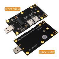 China NGFF(M.2)  To USB 3.0 Adapter With Dual  NANO SIM Card Slot For 3G/4G/5G Module for sale