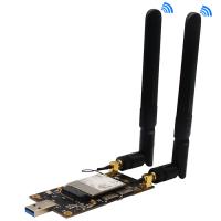 China NGFF(M.2)  To USB 3.0 Adapter With Dual  NANO SIM Card Slot For 3G/4G/5G Module for sale