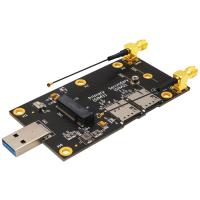 China NGFF(M.2)  To USB 3.0 Adapter With Dual  NANO SIM Card Slot For 3G/4G/5G Module for sale